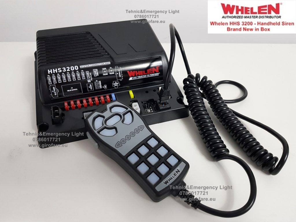 Whelen HHS 3200 programabila - Sisteme-Avertizare.ro